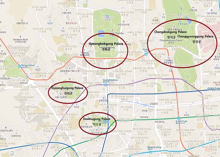 The Five Grand Palaces in Seoul l OnedayKorea Tours